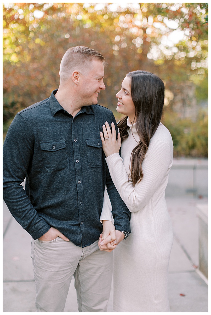 Romare Bearden Park Engagement Session | Jillian & Kevin