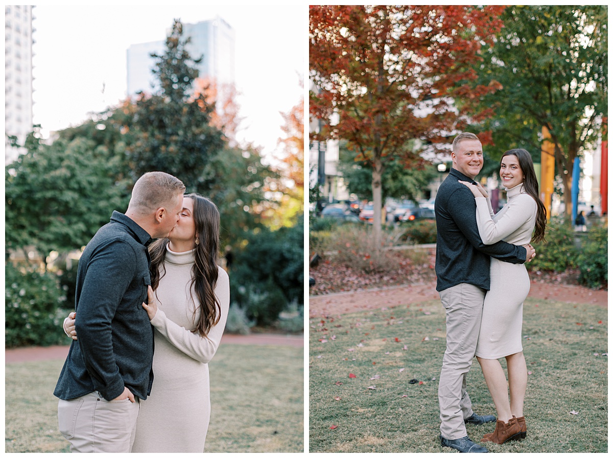 Romare Bearden Park Engagement Session | Jillian & Kevin
